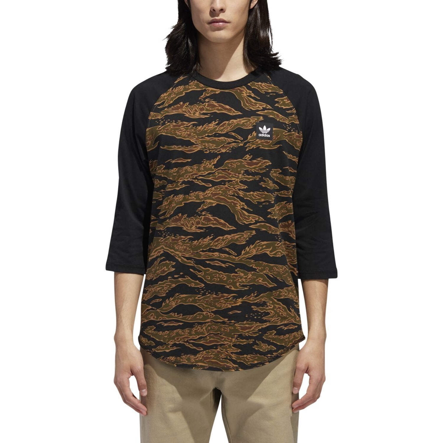 [DH3910] Camouflage Raglan Tee - Walmart.com