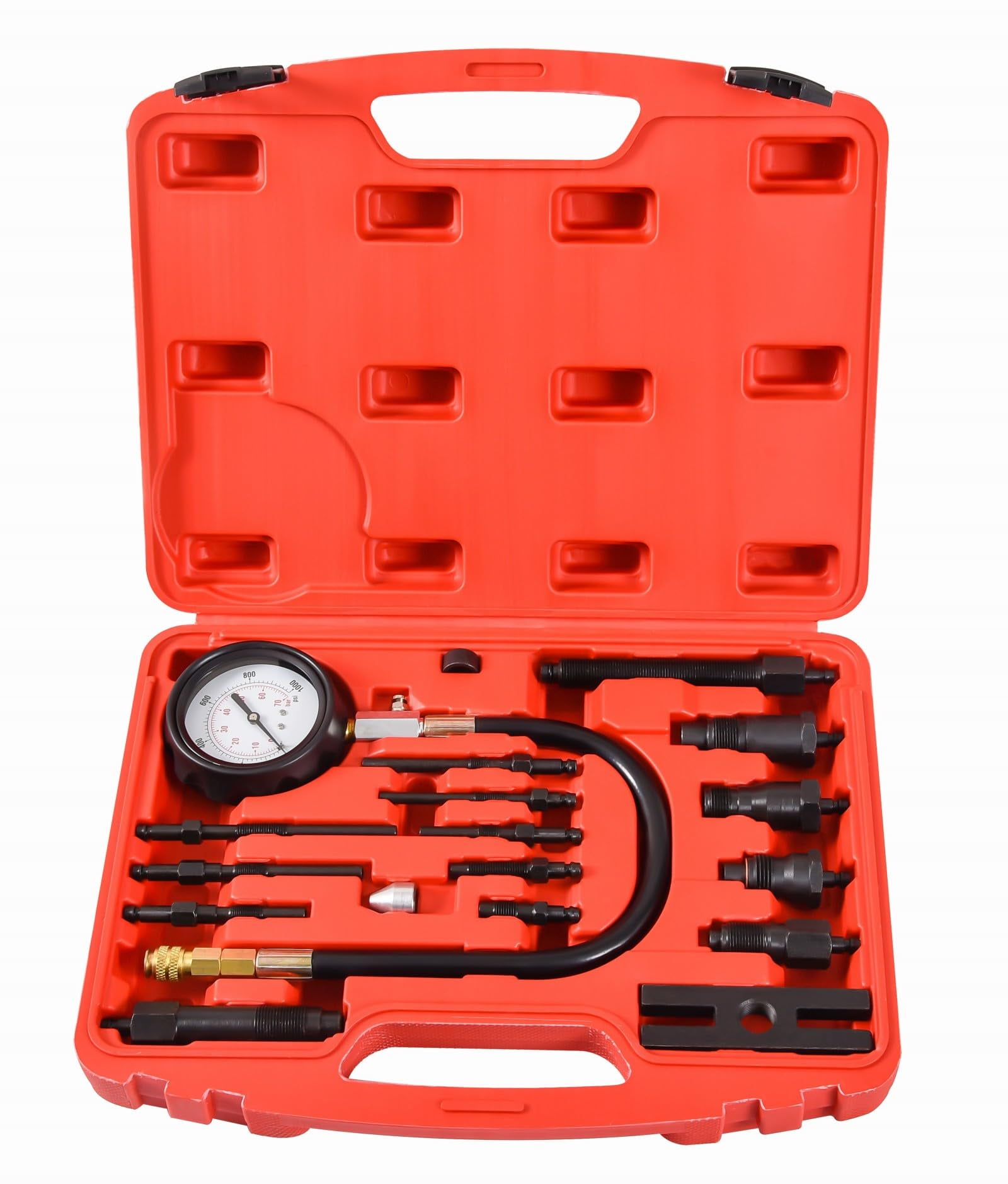 DHA Diesel Engine Compression Tester Kit with Injector Glow Plug ...