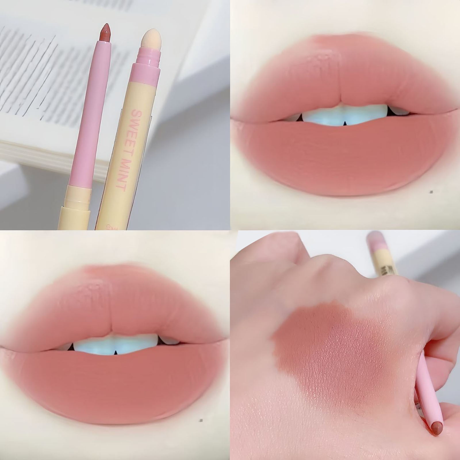 DHALL Makeup Cheese Lip Liner: Finish Of Precise Lip Contouring ...