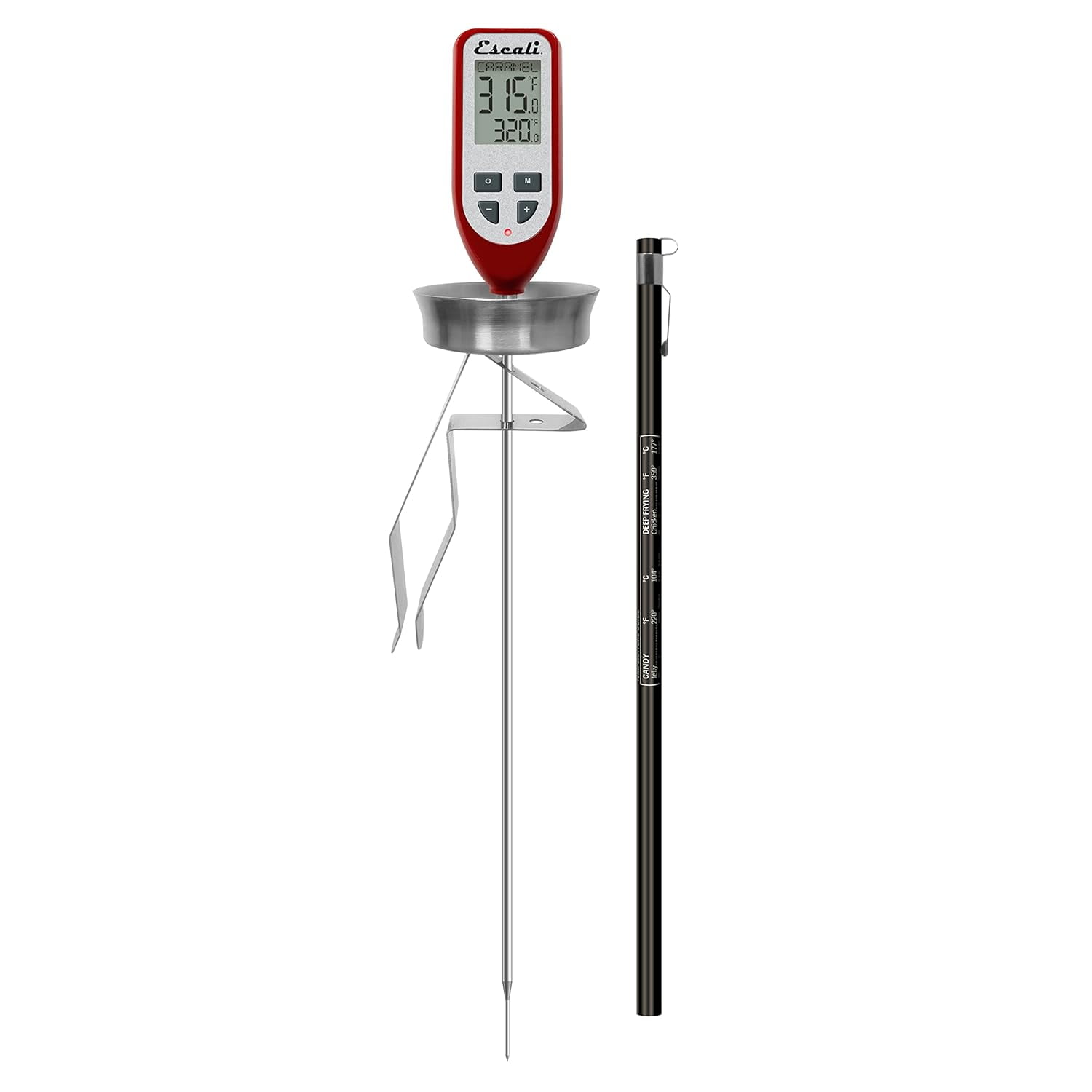 DHC1 Digital Deep Fry and Candy Thermometer with Pot Clip and Oil ...