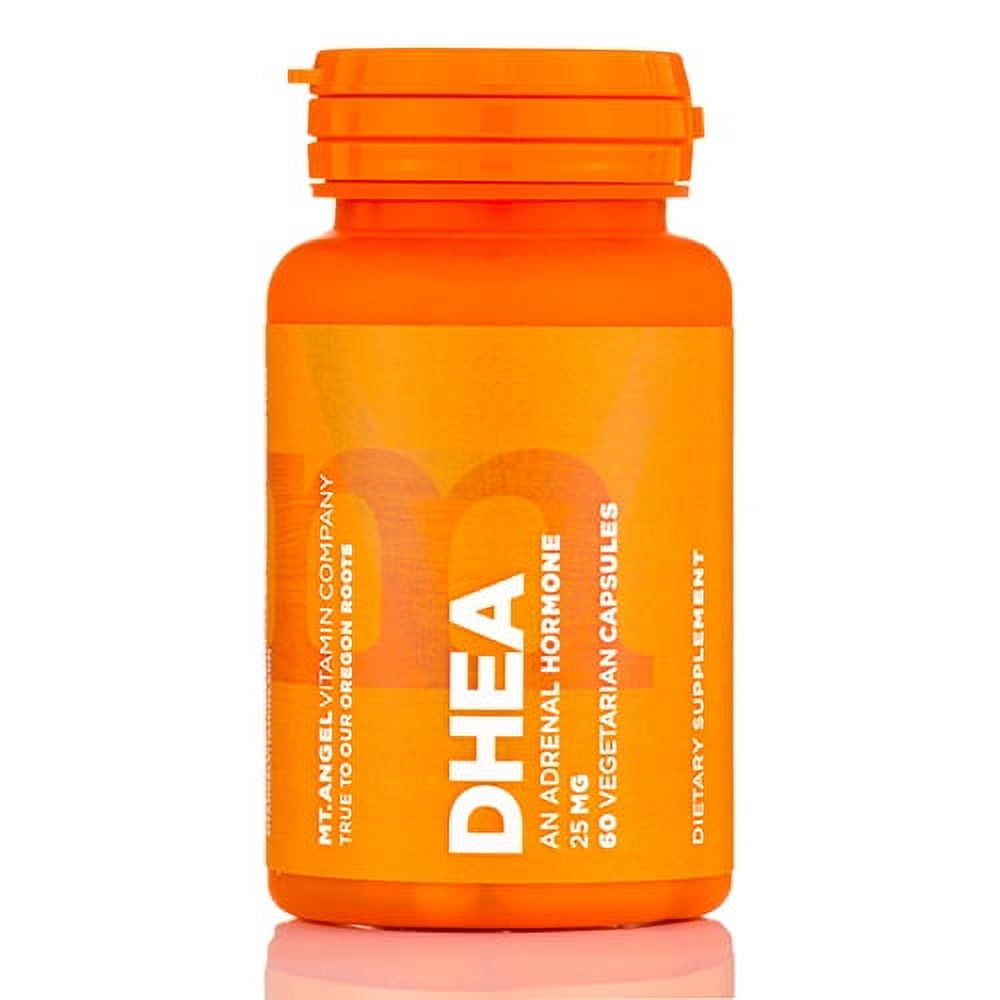 DHEA 25 mg - 60 Vegetarian Capsules by Mt. Angel Vitamin Company ...