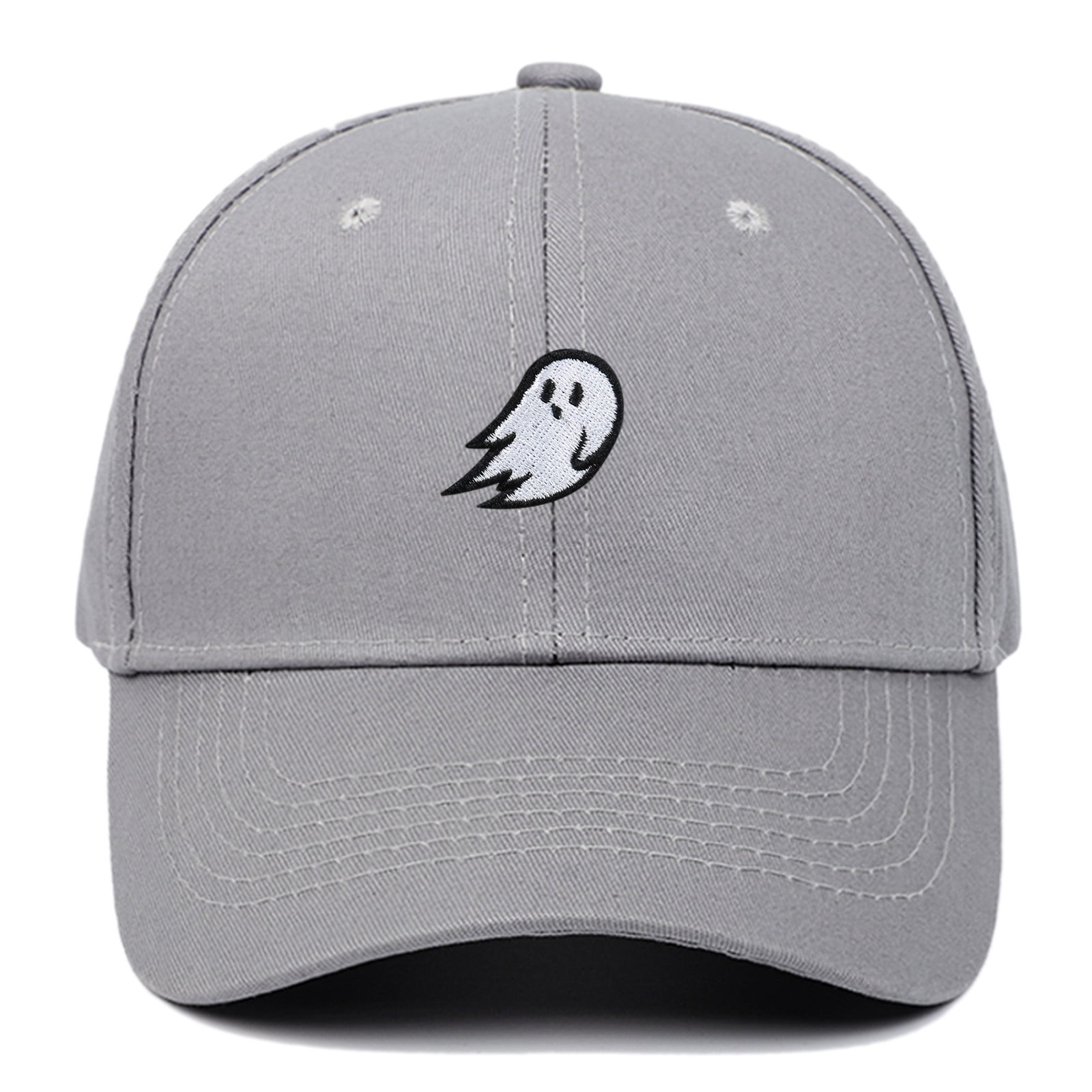 DHFJKG Baseball Caps With Ghost Embroidered Design Distressed Washed ...