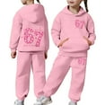 DHFJKG Boys Girls 2 Piece Outfit Sweatshirts Sweatpants 67 Shirt Long ...