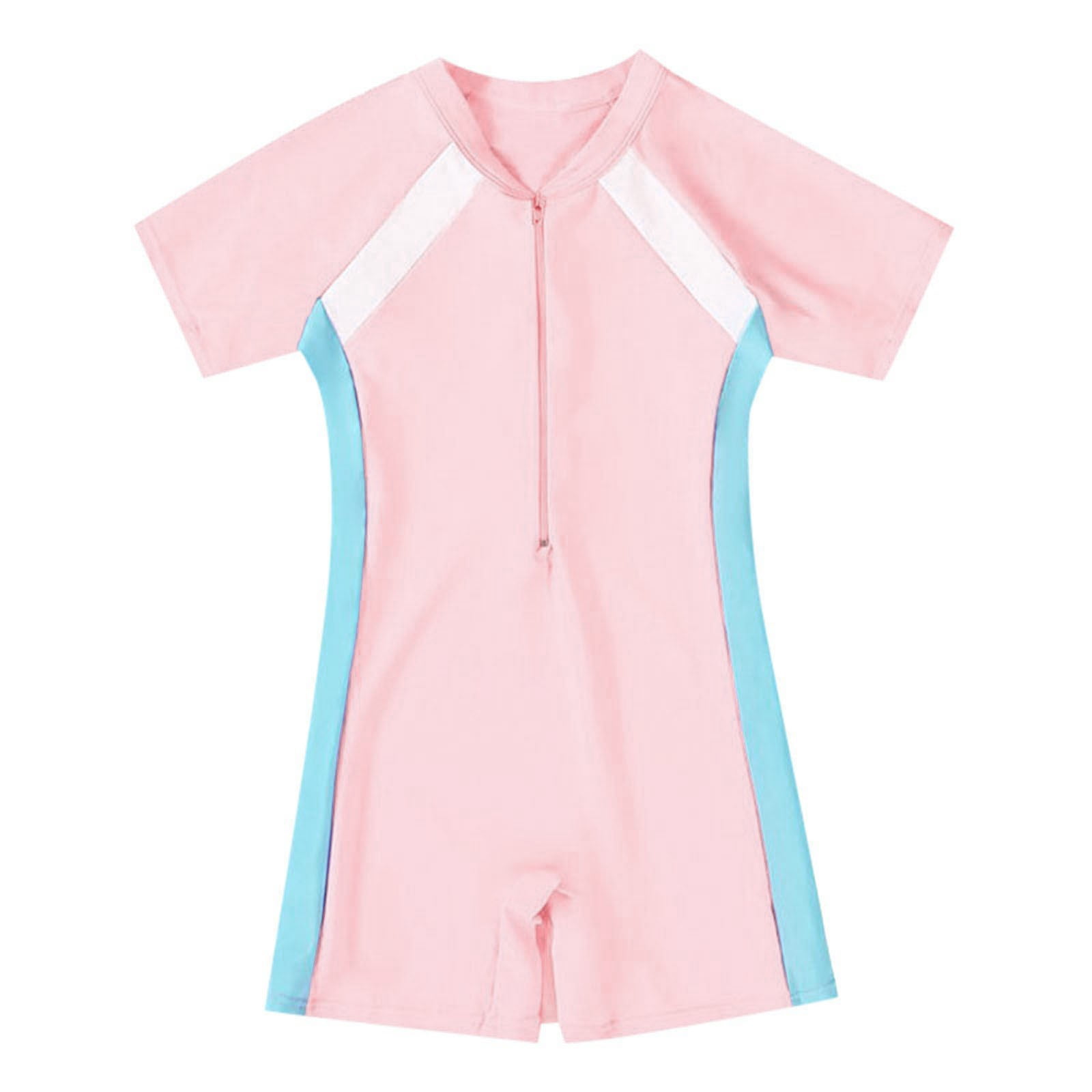 DHFJKG Child Girls And Boys 1 Piece Swimsuit Swimwear Kids Water Sport ...