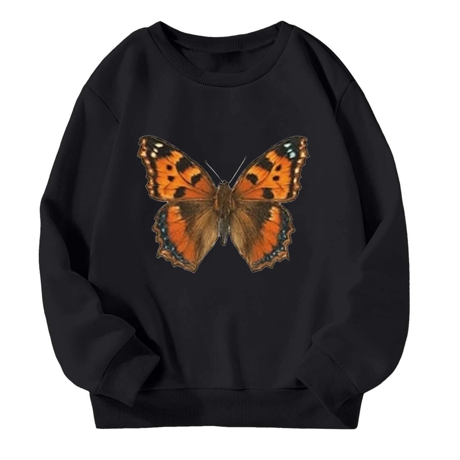DHFJKG Child Toddler Girls Sweatshirts Long Sleeve Loose Fit Casual ...