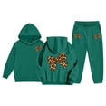 DHFJKG Girls Sweatsuits Set 2 Piece Sweatshirts Sweatpants Outfits ...