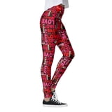 DHFJKG Graphic Print Leggings For Women Yoga Running Pilates Fitness ...