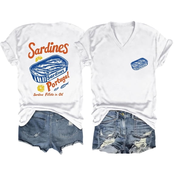 DHFJKG Graphic Tees For Women V Neck T Shirt Short Sleeve Loose Fit ...