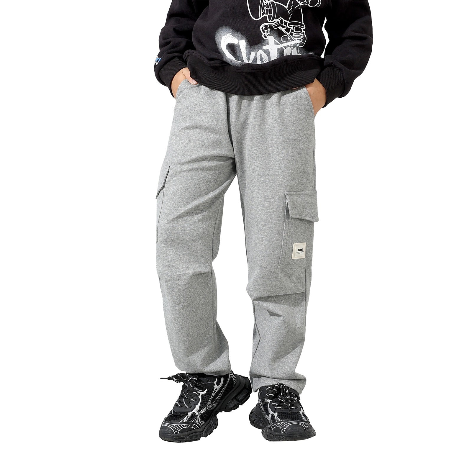 DHFJKG Kids Boys Casual Pants Kids Comfortable Loose Fit Outdoor Sports ...