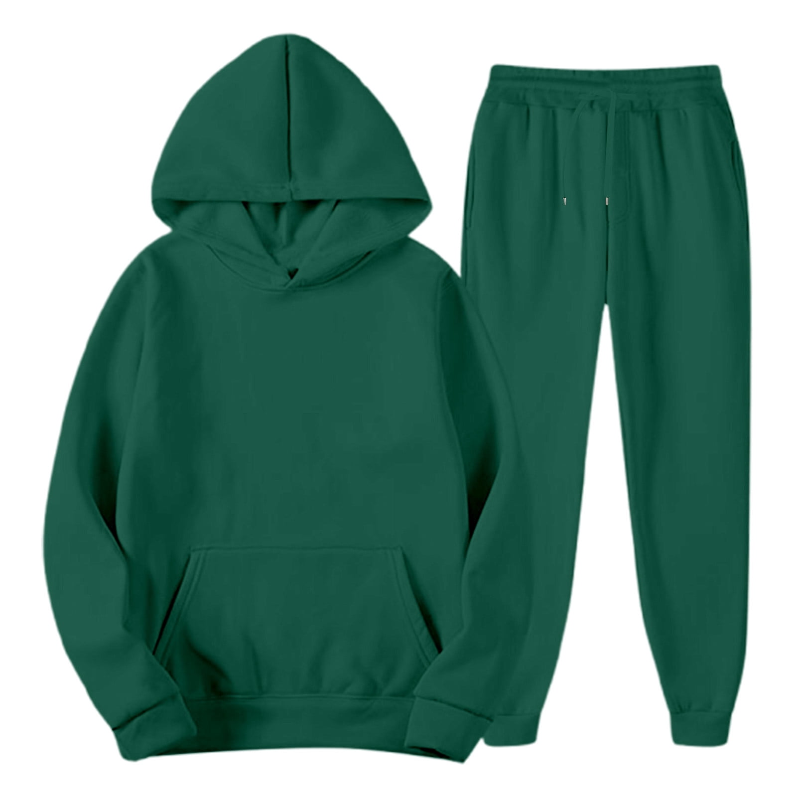 DHFJKG Mens Tracksuit 2 Piece Set Hoodies Sweat Suits Athletic ...