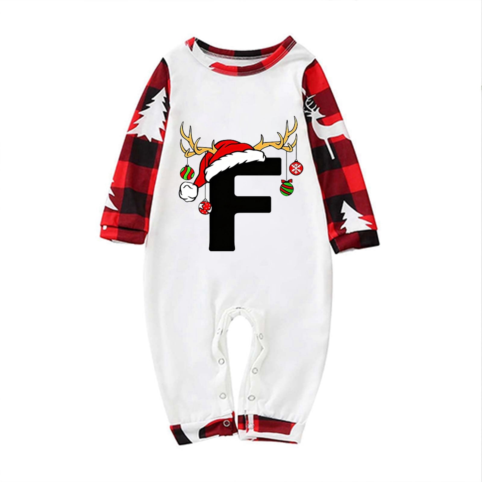 DHFJKG Newborn Christmas Pajamas Cozy Home Sleepwear For Parents And ...
