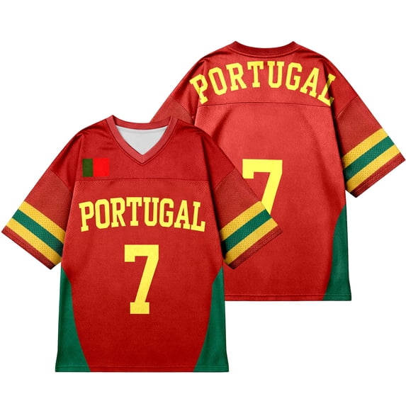 DHFJKG Oversized Tshirts For Women National Flag Printed Drop Shoulder ...