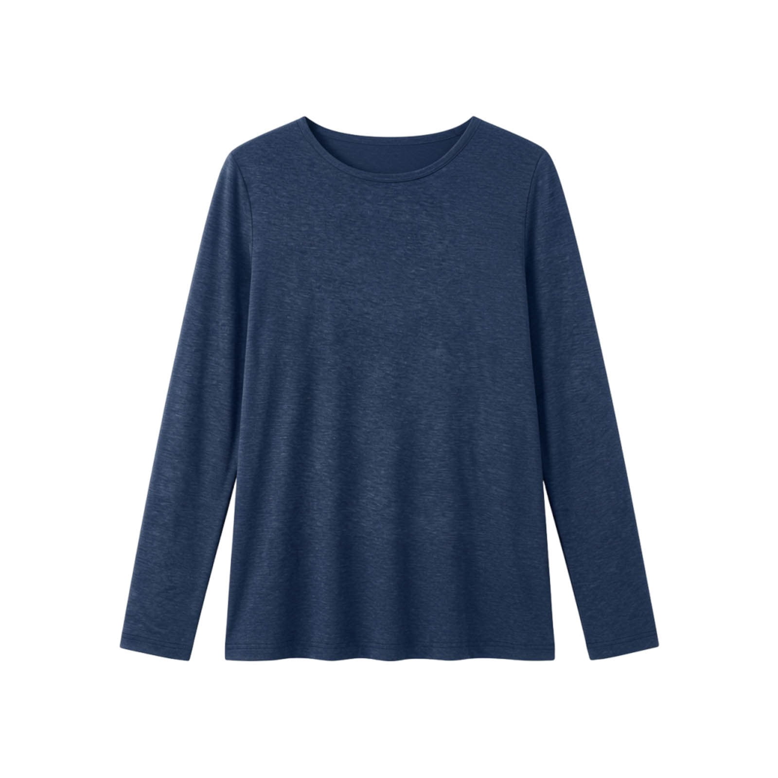 DHFJKG Women Long Sleeve T Shirt Casual Loose Fit Crewneck Lightweight ...