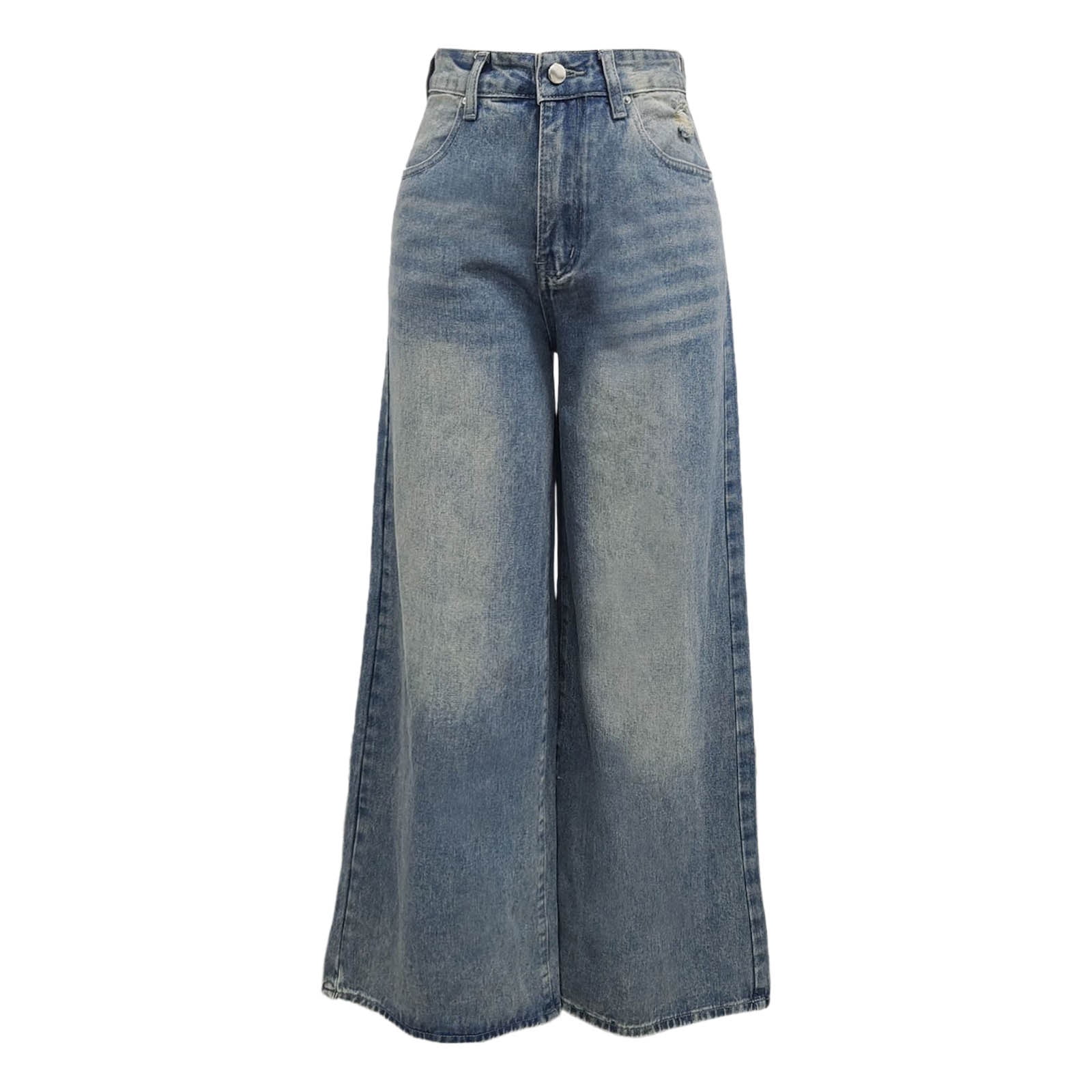 DHFJKG Women's Wide Leg Jeans High Waisted Comfortable Spring Summer ...