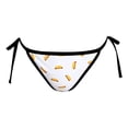 DHFJKG Womens Bikini Bottoms Reversible Swimsuit Low Rise Side Tie Swim ...