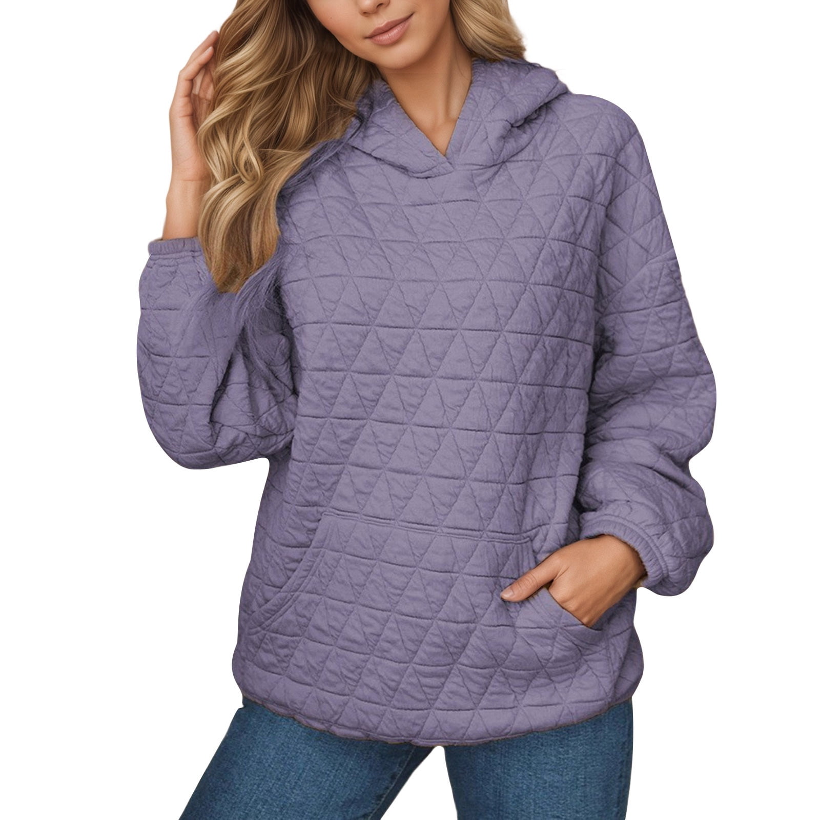 DHFJKG Womens Hoodies Sweatshirts Casual Autumn Winter Pullover With ...