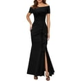 DHFJKG Womens Long Sleeve Maxi Dresses Off Shoulder Bodycon Formal ...