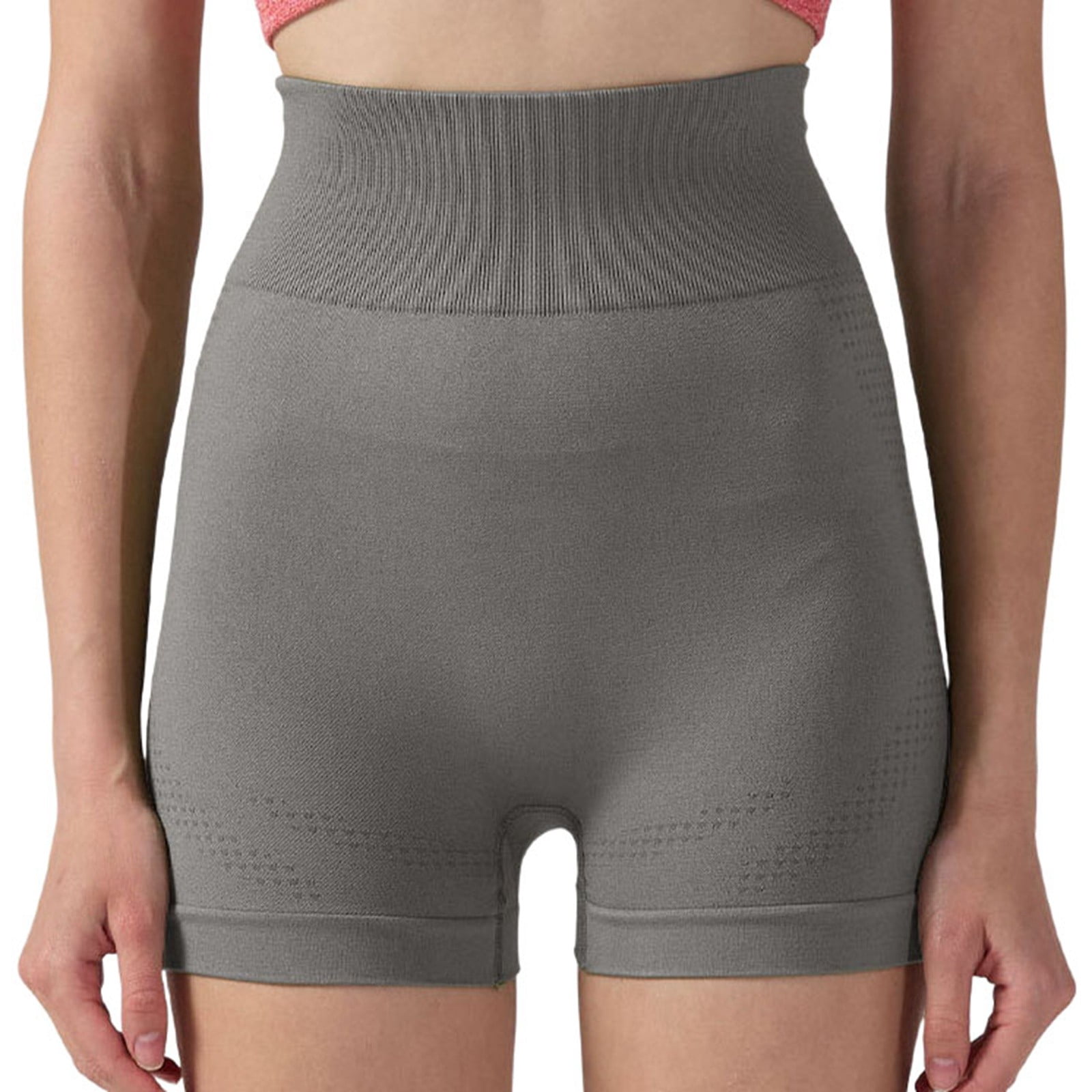 DHFJKG Yoga Bike Shorts For Women High Waist Tummy Control Workout Fitness Running Compression ...