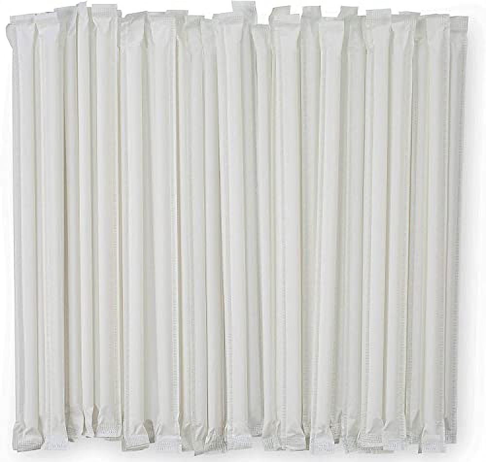 DHG PROFESSIONAL Disposable Plastic Straws Translucent Individually ...