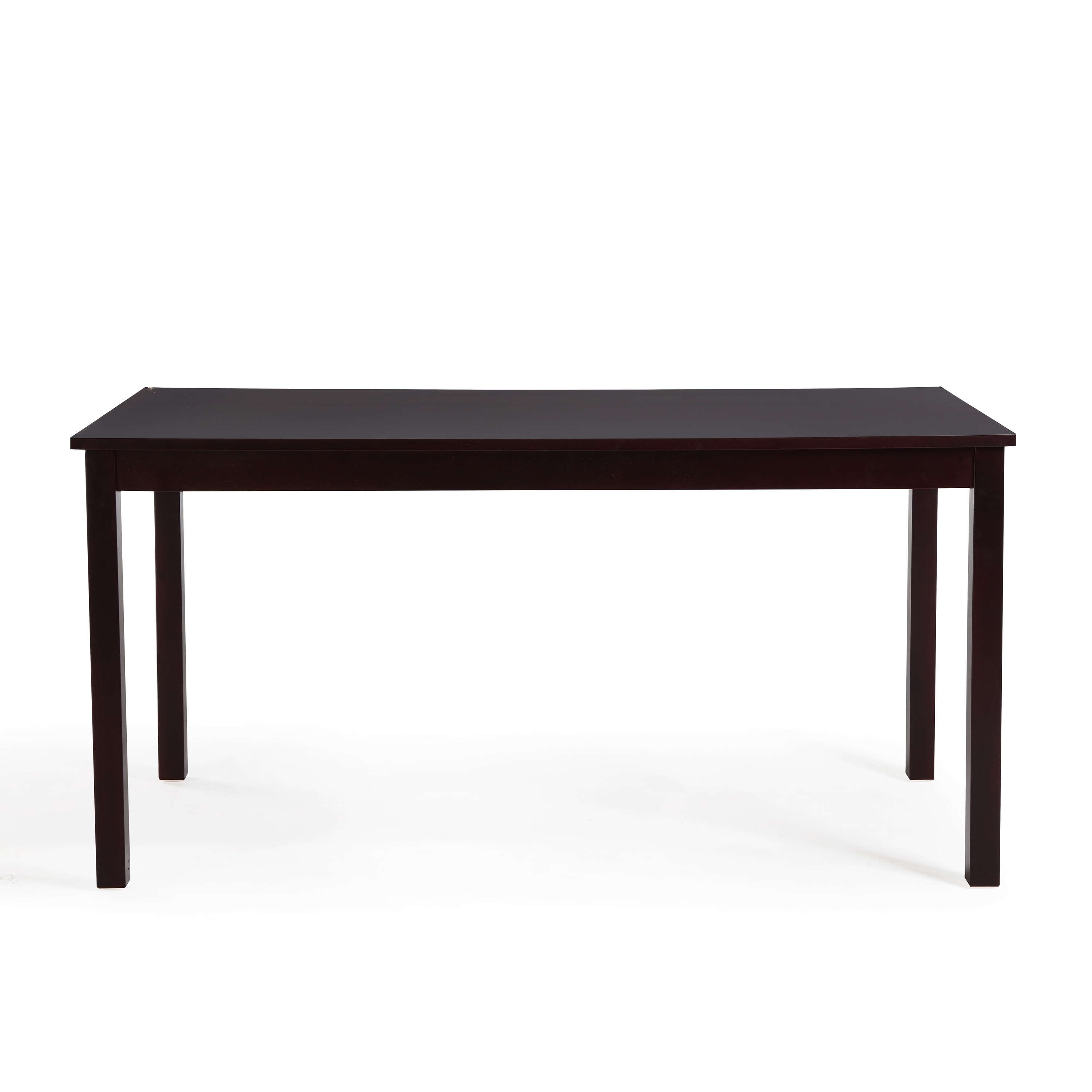 DHI Nice Large 60" Rectangle Dining Table, Espresso - Walmart.com