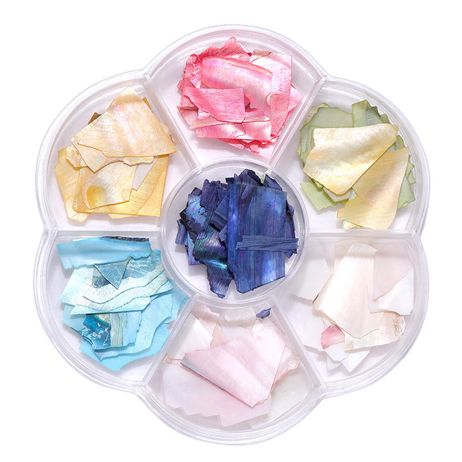 DHJHDSA Fruit And Flower Shaped Nail Arts Slices 3D Clay Slices Mini ...