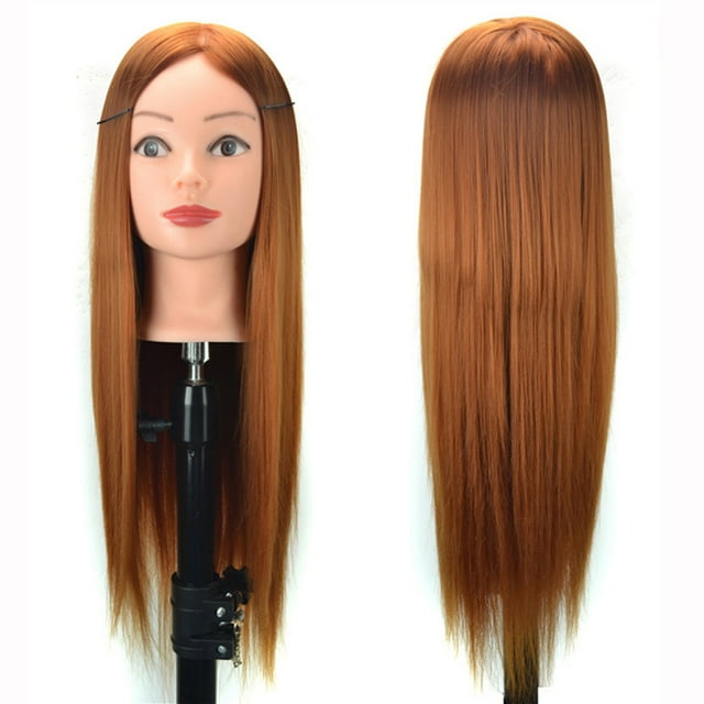 Dhjhdsa Makeup Organizer Hair Styling Wig Practice Training Head