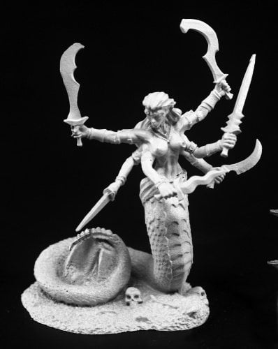 Reaper Miniatures Snake Demon #03766 Dark Heaven Legends Unpainted ...