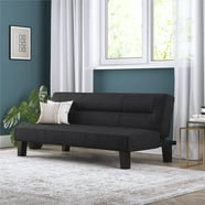 Dorel Home Pembroke Convertible Futon, Grey Linen - Walmart.com