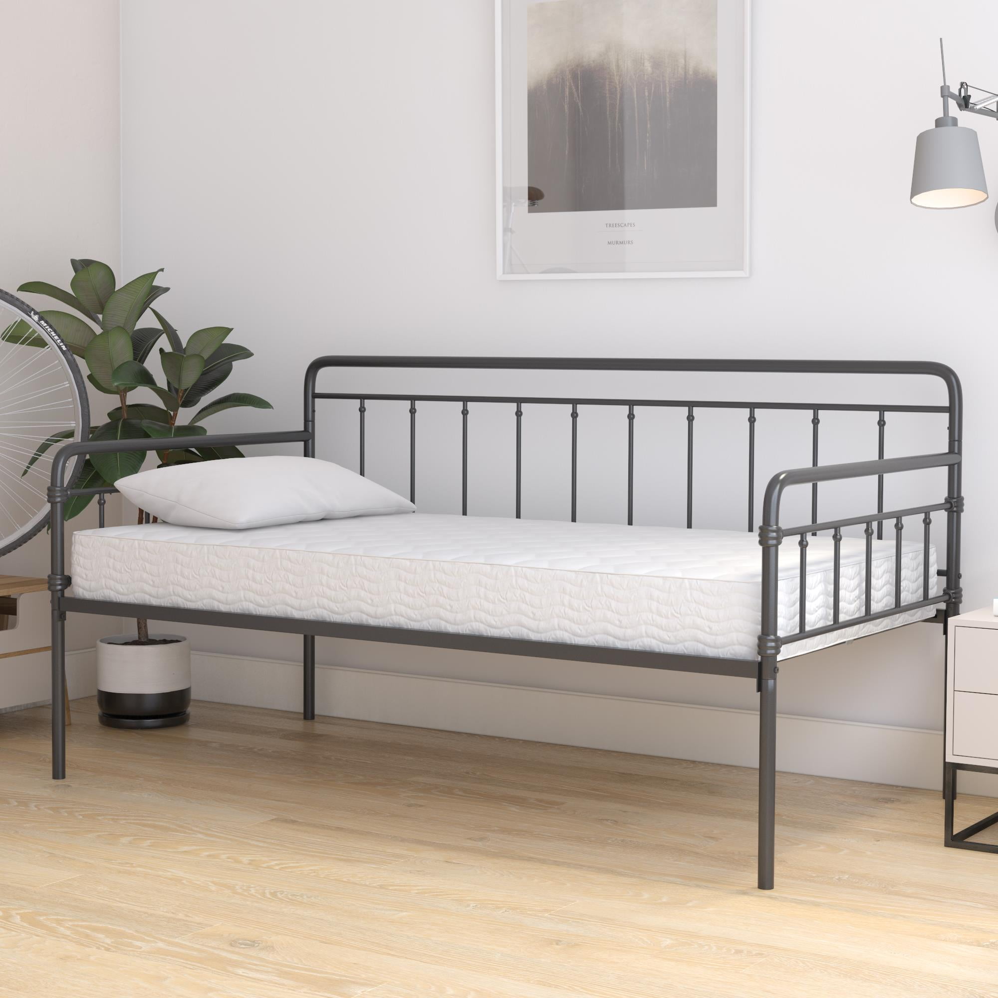 DHP Sleep 6 Inch Thermobonded High Density Polyester Fill Mattress ...