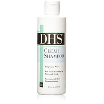 DHS, Clear Fragrance-Free Shampoo, 8 oz, Gentle Sensitive Scalp ...