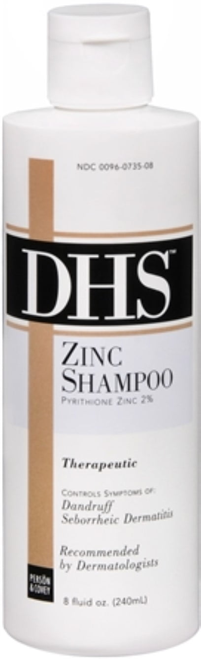DHS Zinc Shampoo 8 oz (Pack of 2) - Walmart.com