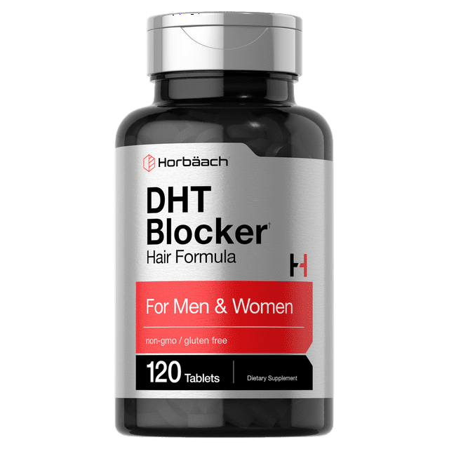 Horbaach's DHT Hair Growth Supplement Formula, 120 Pills with Saw ...