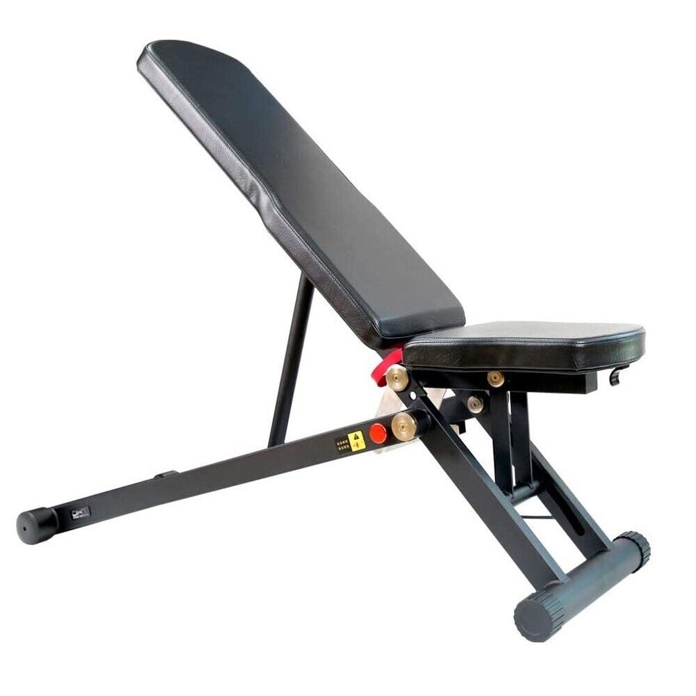 DHT B2 Weight Bench 21 Angle Adjustable Foldable Heavy Duty Steel ...