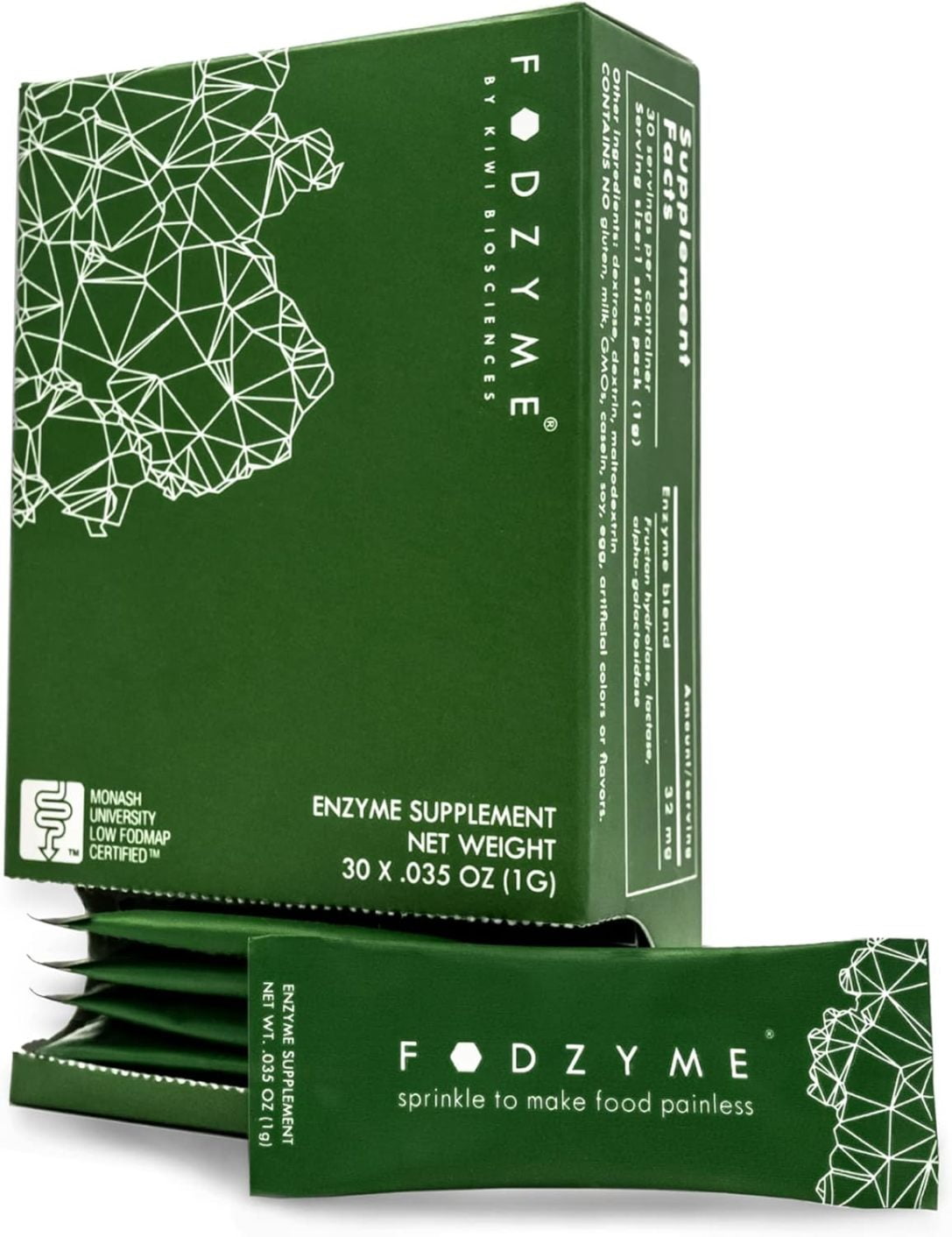 DHTZ 30 Dose On-The-Go Kit - Relief for Bloating, Gassiness ...