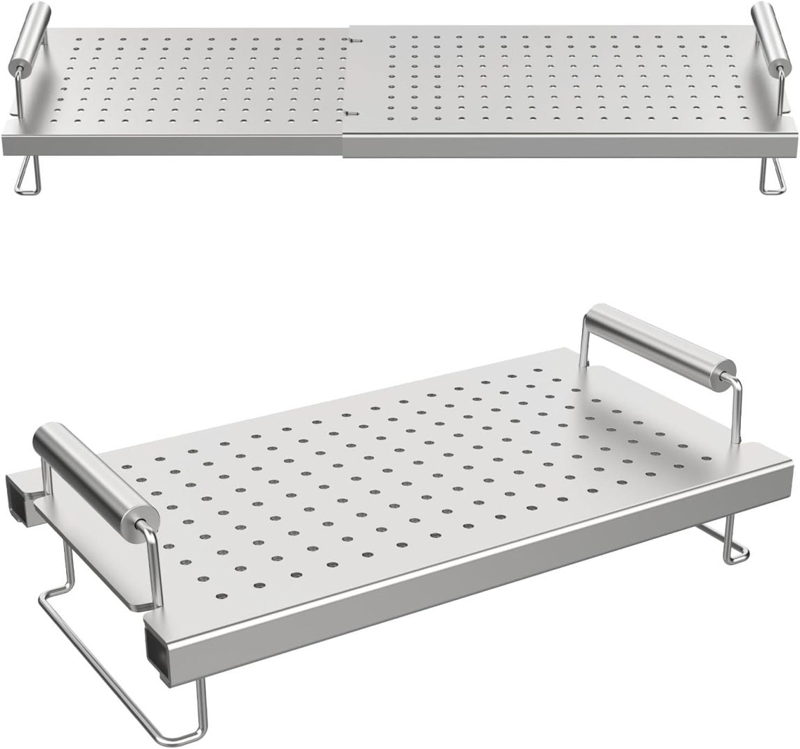 DHTZ Adjustable Griddle Warming Rack for Blackstone 17 22 28 36 Inch ...