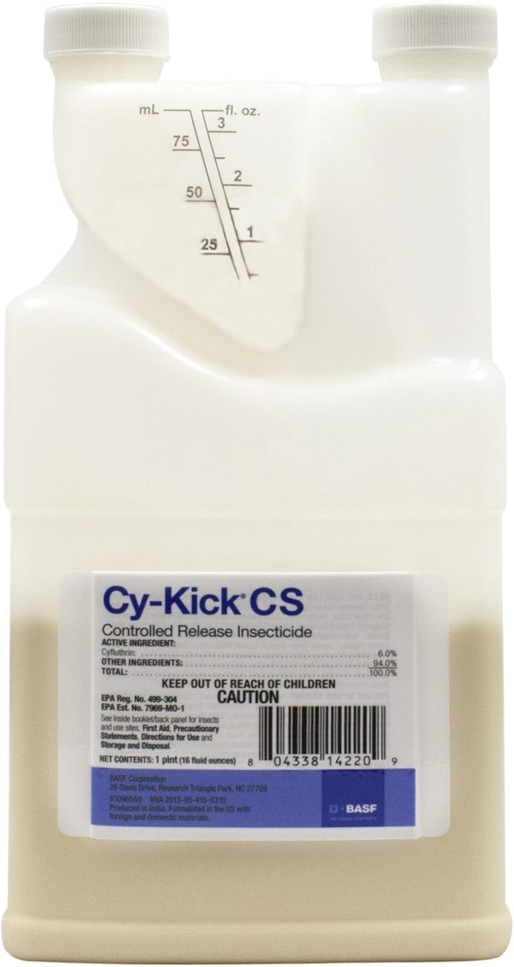 DHTZ Cy-Kick CS Insecticide, Controlled Release Indoor Outdoor Pest ...