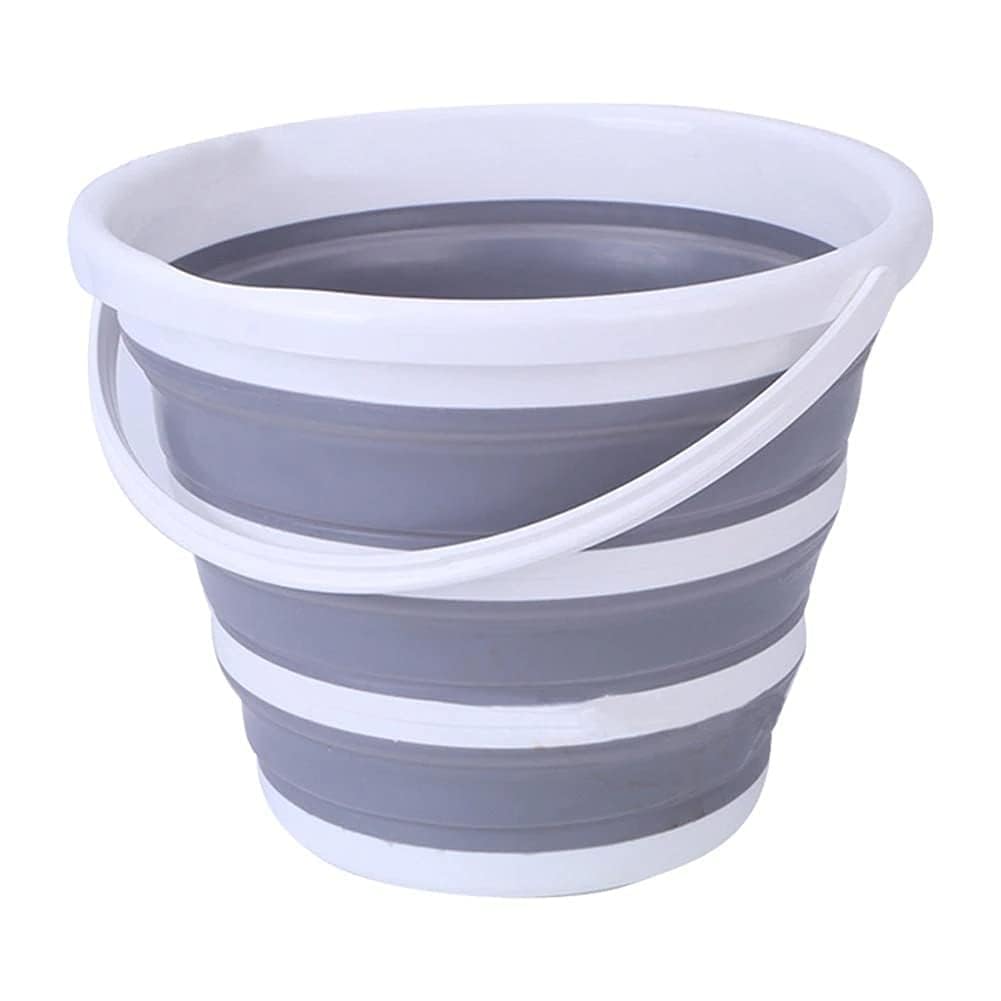 DHYANI Foldable Round Bucket Collapsible Bucket Camping Car Washing ...