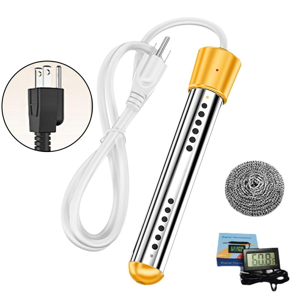 DHliIQQ Electric Immersion Water Heater, Bucket Water Heater, Portable ...
