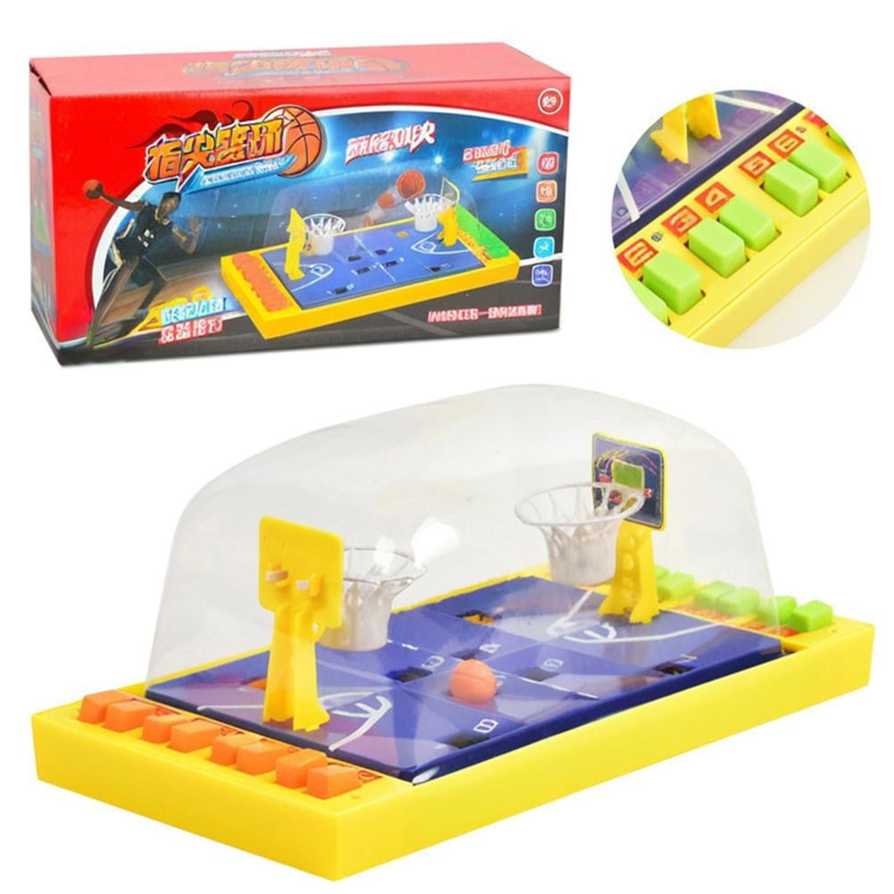 DHliIQQ Interactive Basketball Game Toy, Finger Basketball Table Game ...