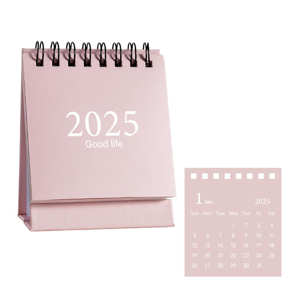 DHliIQQ Mini Desktop Calendar, Portable Calendar Simple Calendar Tiny ...