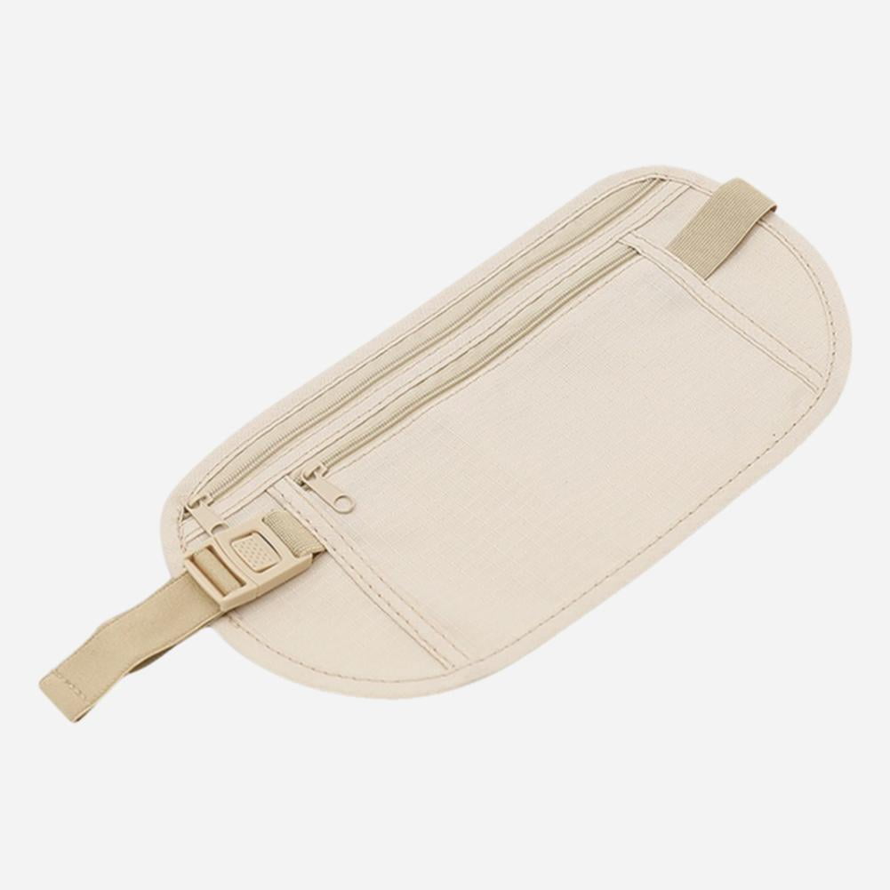 DHliIQQ Travel Wallet: Money Belt, Concealed Pouch-Hidden Pouch Under ...
