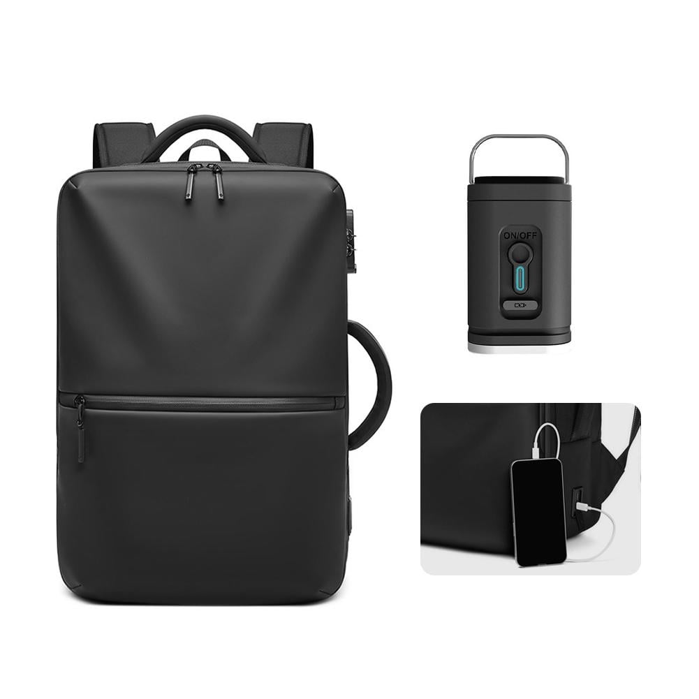 DHliIQQ #air# Vacuum Backpack for Travel, Expandable Carry On Backpack ...