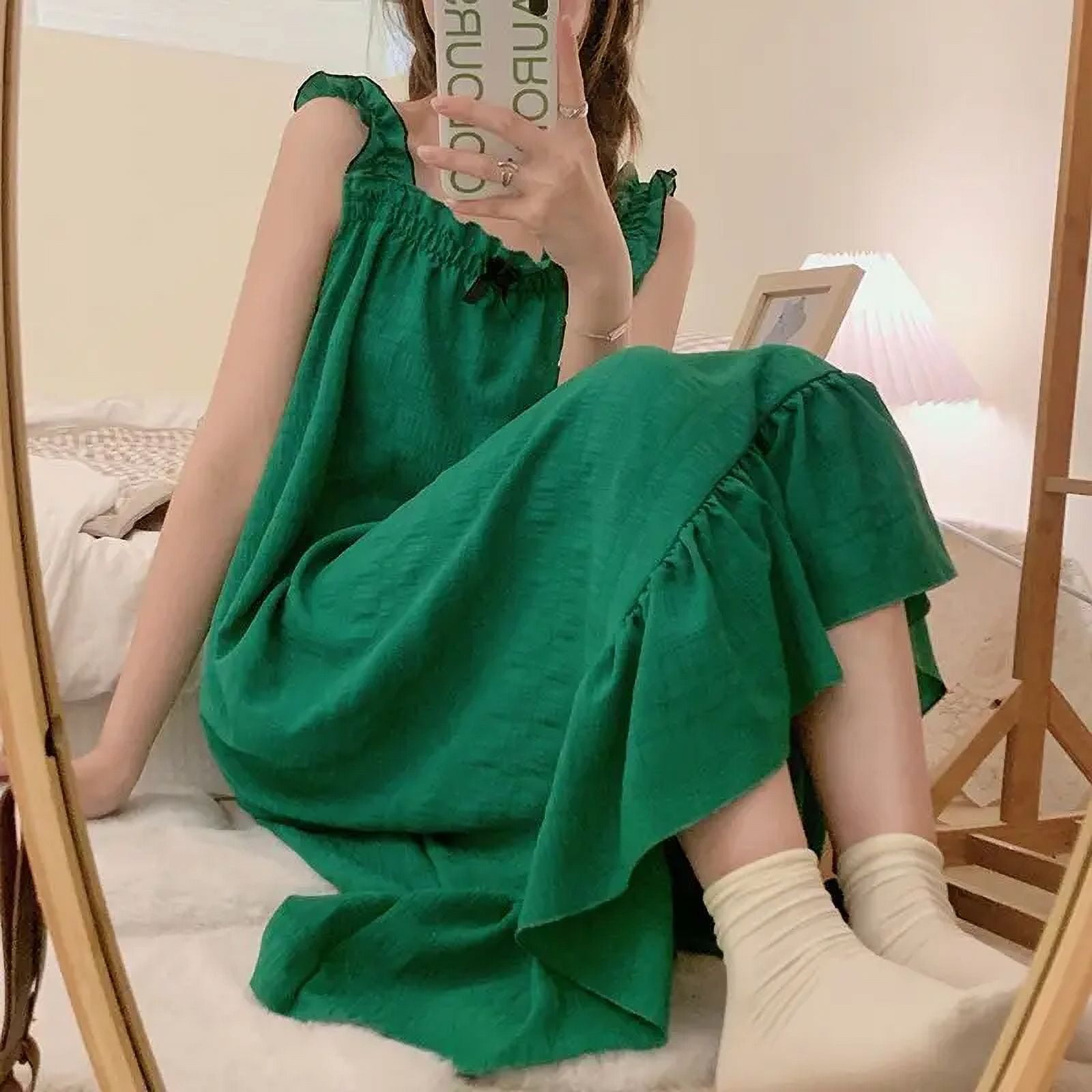 DHu Simple Loose Fitting Oversized Clothing Cotton Summer Women's ...