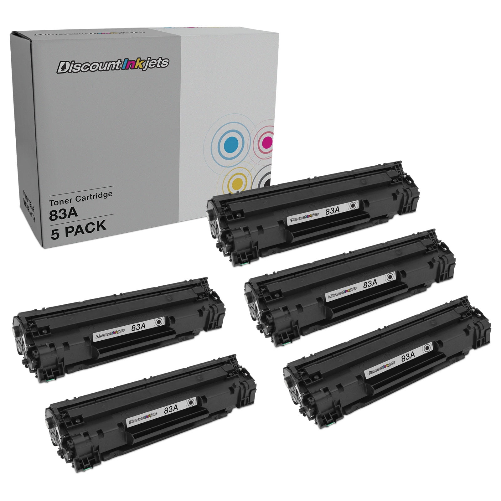 DI Compatible Ink Cartridge Replacements for HP 83 5pk Compatible Model ...