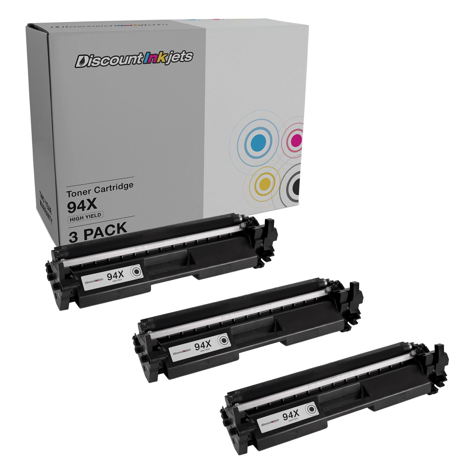 DI Compatible Ink Cartridges Replacements for 94X CF294X 3pk Black ...