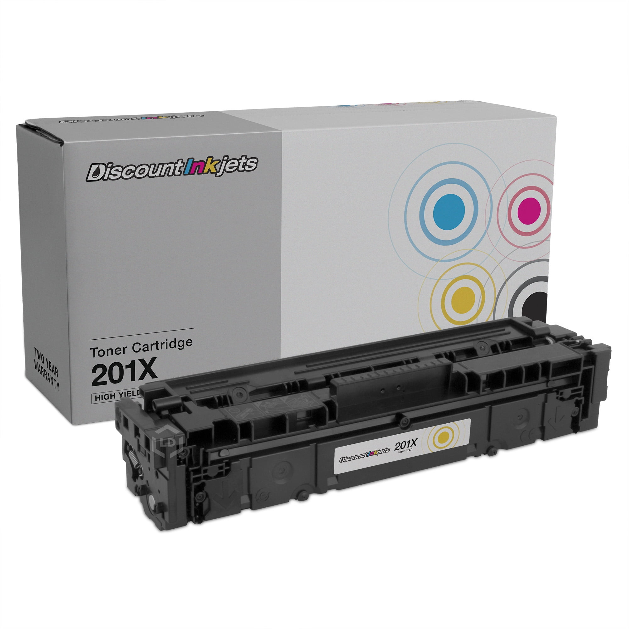 DI Compatible Toner Cartridge Replacement for HP 201X CF402X HY (Yellow ...