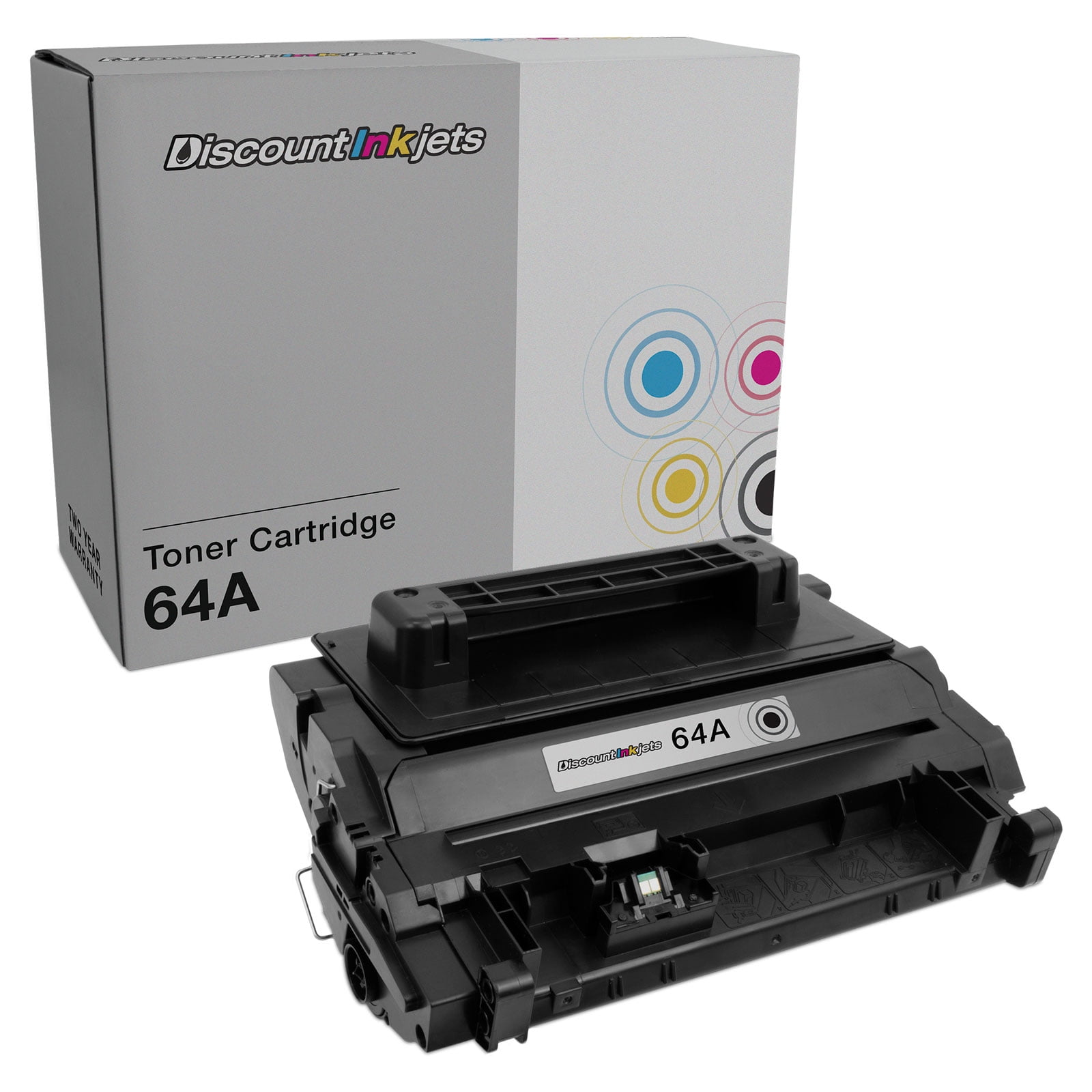 DI Compatible Toner Cartridge Replacement for HP 64A CC364A (Black) Compatible with HP: LaserJet ...
