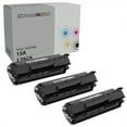 DI Compatible Toner Cartridge Replacements for HP 12A (Black,3-Pack ...