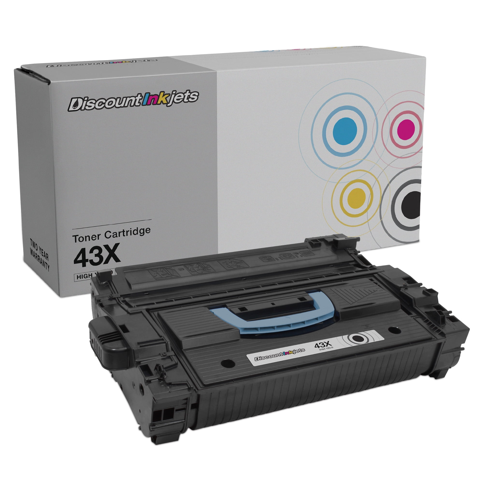 DI HP 43X C8543X High Yield Black Toner Cartridge Replacement for ...