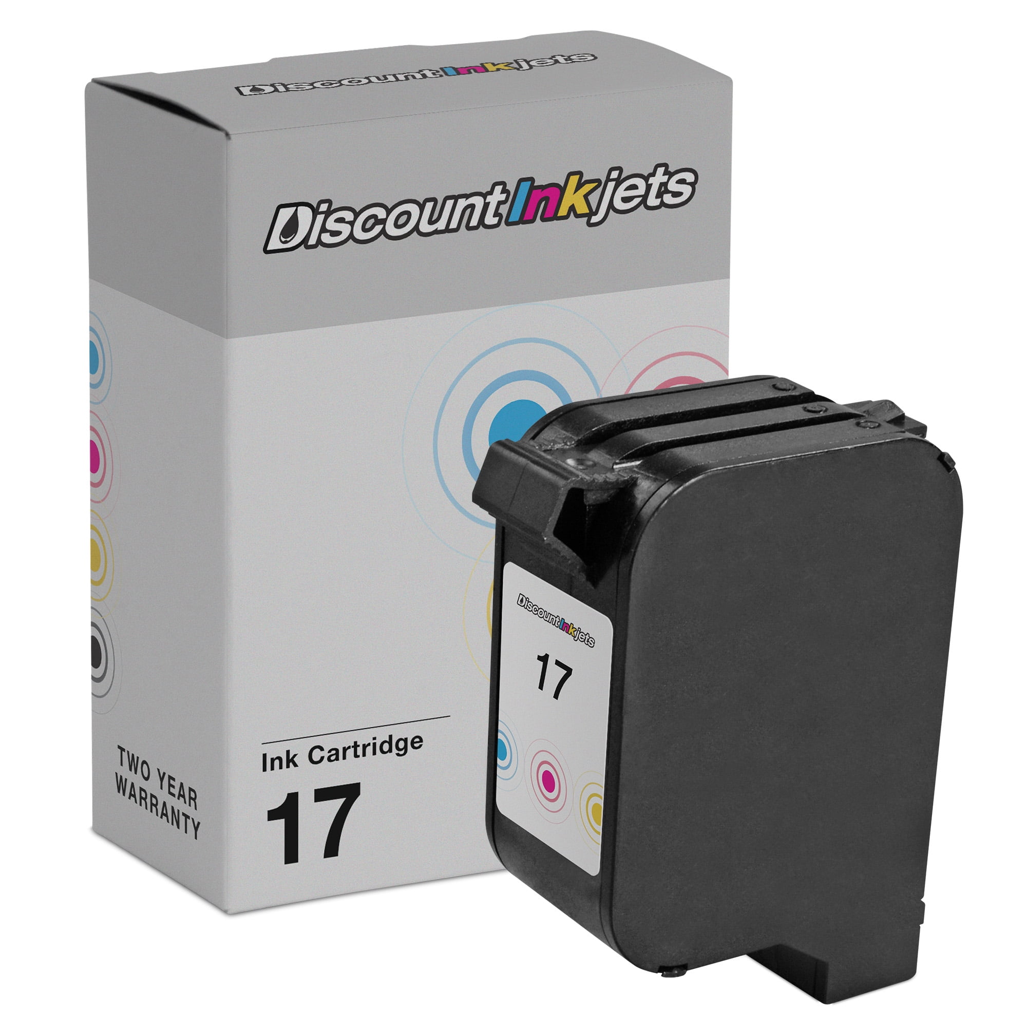 DI Ink Cartridge Replacement for HP 17 C6625AN (Tri Color) DeskJet 852 ...